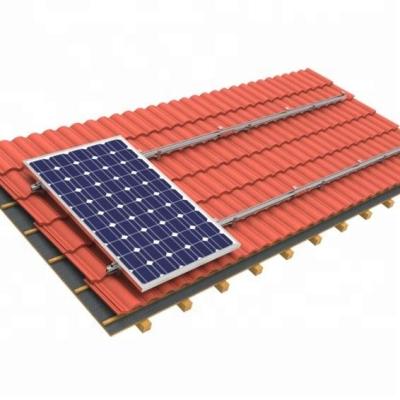 China 0-60 Degree Solar Panel Roof Mounting Systems 275w 285w Portrait Landscape Aluminum Alloy for sale