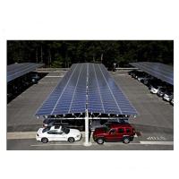 China 10KW 30KW Carport Solar Systems 1.4KN/M2 Max. Snow Load Hot Galvanized Steel for sale