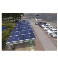 China 10KW 30KW Carport Solar Systems 1.4KN/M2 Max. Snow Load Hot Galvanized Steel for sale