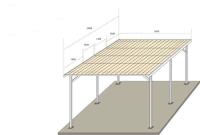 China PV Garage Canopy Solar Carport Structures , Anodized Galvanized Racks Solar Parking Lot for sale