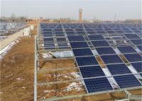 China Customized Greenhouse Solar System Power Bracket With 1.4KN/M2 Max Snow Load for sale
