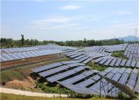 China Acid Corrosion Greenhouse Solar System 60m/S Max Wind Speed Landscape Portrait for sale