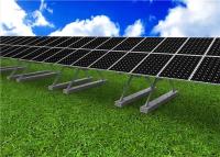 China Adjustable Tilt Solar Panel Rail Mounting System , Al6005 PV Solar Mounting Systems for sale