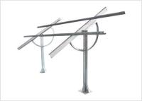 China Aluminium Panel Mounting System Structure Hot Galvanized Steel Anti - Corrosion for sale