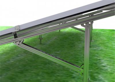 China 0.5-15mm Ground PV Grid Tied Solar System With Racking Bracket Stainless Steel for sale