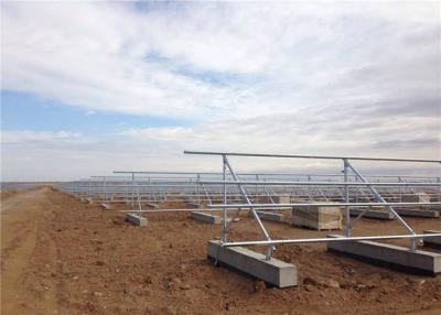 China 1MW Solar Photovoltaic System , C Steel Support Frames Solar Panel Power System for sale