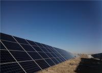 China 1MW Solar Photovoltaic System , C Steel Support Frames Solar Panel Power System for sale