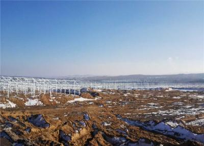China Flat Roof Solar Panel Ground Mounting Systems Thickness 0.5mm-15mm For Open Field for sale