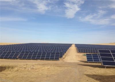 China Steel Solar Panel Ground Mounting Systems Brackets Ground Plant Pile Customized Color for sale