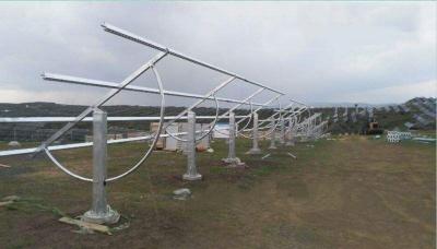 China Solar Adjustable Mounting System High Corrosion Resistance 30psf Snow Load for sale