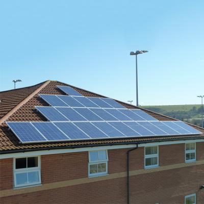 China 60m / S Wind Load Tile Solar Panel Roof Mounting Systems Aluminum Alloy / Stainless Steel for sale