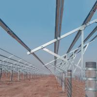 China Hot Dip Galvanized Steel Solar Panel Ground Mounting Systems Ground Plant Pile for sale