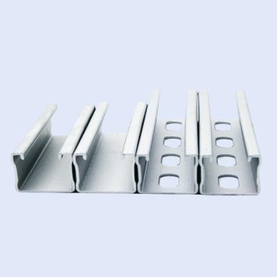 China Hot Galvanized  C U Steel Profile Cold Formed Steel For PV solar Plant Project Thickness 1.4-3mm for sale