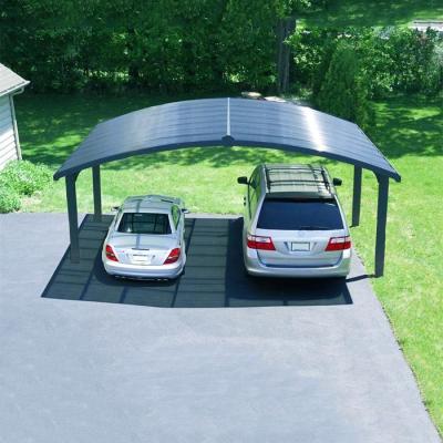 China Galvanized Residential PV Carport Structures For Parking Lot for sale