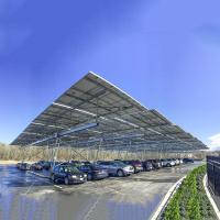 China 10KW 30KW Hot Galvanized Steel Solar PV Carport for sale