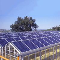China Sustainable Steel On Off Grid Greenhouse Solar System for sale