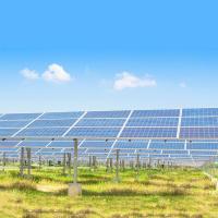 China 50MW Fixed Tilt Anodized Aluminum Frameless Solar Panel Mounting System for sale