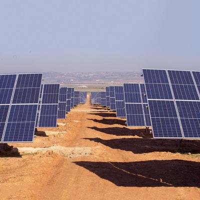 China Natural Photovoltaic System Hot Dip Galvanized Thickness 0.5mm -15mm Solar Panel Ground Mounting Brackets for sale