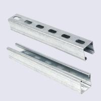 China Cold Bending Galvanized C Section For Photovoltaic Mounting Brackets for sale