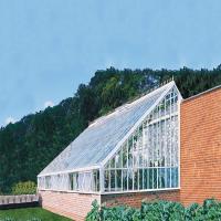 China Acid Corrosion Resistant Q345B Frame Greenhouse Solar System for sale
