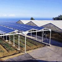 China 60° Tilt Angle Light Complementary Photovoltaic Mounting System for sale