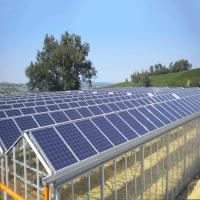 China Galvanized Anodized A - Frame Greenhouse Solar System Outdoor Easy Installation Irrigation PV Bracket for sale