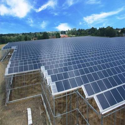 China Farmland Agriculture Ground Mounted PV System For Greenhouse for sale