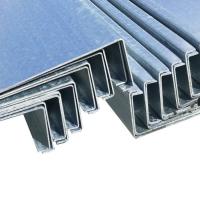 China Ground Galvanized Steel Profile Solar Panel Mounting Structure Single Section HDG Steel PV Support Structure for sale