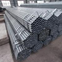 China Q235, Q345 Pre Galvanized Steel Profile ERW Welded Cold Rolled Steel Pipe Solar Structures for Solar Systems for sale