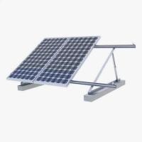 China AL6005-T5 Aluminum Extrusion Profiles PV Module Mounting Rack Rail Track For Solar System for sale