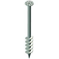 China Hot Dipping Metal Ground Screw Piles Steel Anchor Helical Length 1000~3500mm Anticorrosive For Solar Mounting Systems for sale
