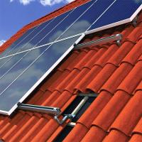 China Thickness 0.5mm-15mm PV Brackets Structure  Ballasted Flat Solar Panel Roof Mounting Systems for sale