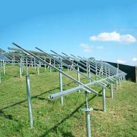 China 500~2500 Mm Length 76*1600/2000/2500 Ground Screw Piles PV Mounting Brackets Solar Panel Mounting System for sale