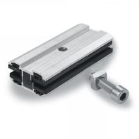 China Anti Corrosion Thin Solar Module Clamps Horizontal Vertical Frameless for sale
