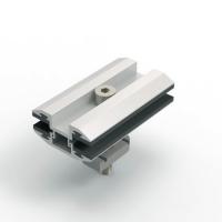 China Open Ground Solar Panel Earthing Clamps Home Rail Components For PV Support Structures for sale