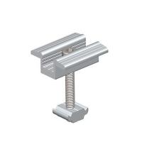 China On/Off Grid Roof & Ground Aluminum Mid End Solar Panel Clamps Mounting Kits for PV Mounting Structures for sale