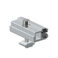 China On/Off Grid Roof & Ground Aluminum Mid End Solar Panel Clamps Mounting Kits for PV Mounting Structures for sale