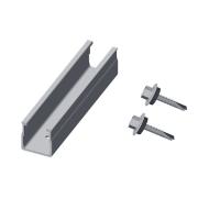 China 1.4KN/M2 Max Snow Load 60m/s Solar Panel Fixing Accessories Photovoltaic Stents Connectors for sale