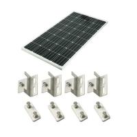 China 1.4KN/M2 Max Snow Load 60m/s Solar Panel Fixing Accessories Photovoltaic Stents Connectors for sale