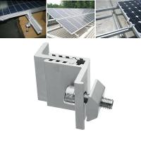 China Wind Resistance Solar Panel Module Mounting Accessories Flexible Solar Power Rail Mounting Bracket for sale