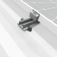 China Wind Resistance Solar Panel Module Mounting Accessories Flexible Solar Power Rail Mounting Bracket for sale