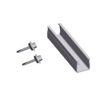 China Customized L - Footing Connectors Hooks For Solar Mounting Structure Solar Panel Install Accessory for sale