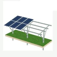 China 3~5mm Stainless Silver Galvanized Steel Profile For PV Module Support for sale