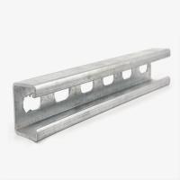 China 3~5mm Stainless Silver Galvanized Steel Profile For PV Module Support for sale