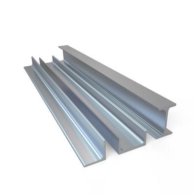 China Galvanized Coated C U Section Steel Channel Solar Panel Mounting Brackets For PV Plant Project for sale