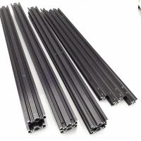 China Silver Or Customized Aluminum 6005-T5 Extrusion Profiles Photovoltaic Module Mounting Rack Rail For Solar Systems for sale