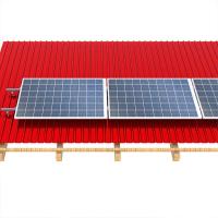 China 20 m Max Building Height Alloy Steel Sheet Solar Panel Roof Mounting Systems for sale