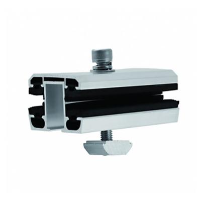 China Anti-Corrosion Rapid Thin AL 6005 Solar Module Mid / End Clamps for sale