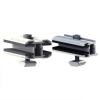 China Silver Or Customized Thin Solar Panel Mounting Inter / Mid / End Clamps For Solar Energy Systems for sale