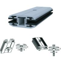 China Silver Or Customized Thin Solar Panel Mounting Inter / Mid / End Clamps For Solar Energy Systems for sale